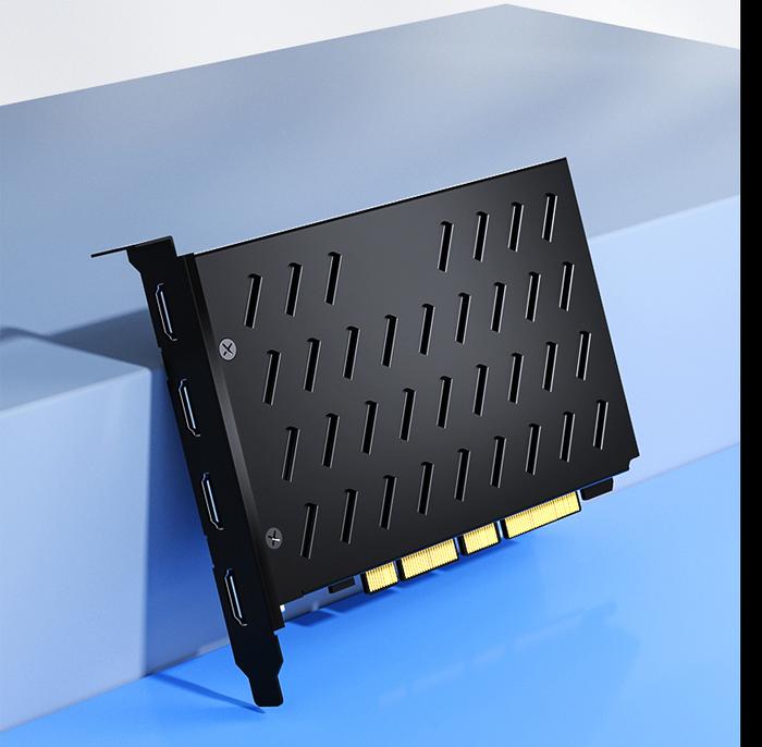 Jual VMIX 4 HDMI 4K Capture Card for Mixing Streaming- OBS VMOX ...