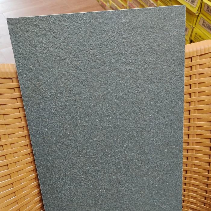 Jual ROMAN Rectifico 59x29 dRanders Charcoal / Granit Lantai Hitam ...