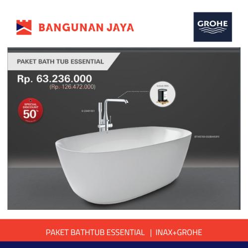 Promo PAKET BATHTUB ESSENTIAL | INAX&GROHE Cicil 0% 3x - Jakarta Utara ...