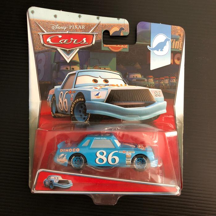 Jual Mattel Disney Pixar Cars Dinoco Chick Hicks Diecast Toy Blue Race ...