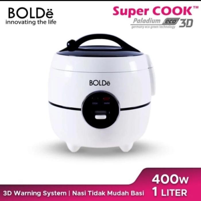 Jual Rice Cooker BOLDE 3D Super Cook 1 Liter Paladium - Jakarta Pusat ...