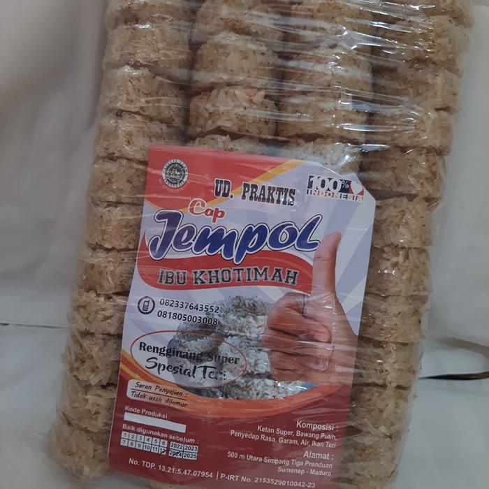 Promo rengginang lorjuk mentah madura cap jempol ibu khotimah sumenep madura - Jakarta Pusat ...