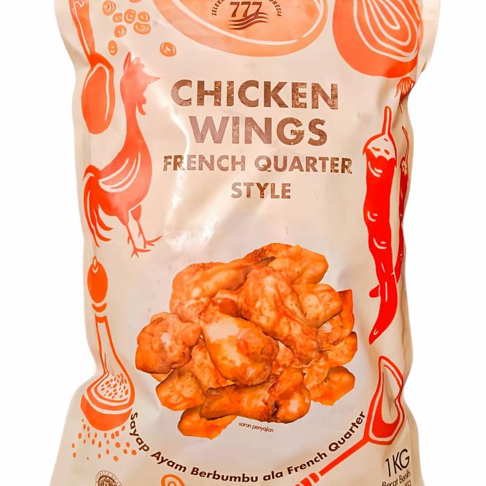 Jual Premium Chicken Wings | Sayap Ayam French Quarter Style 1kg ...