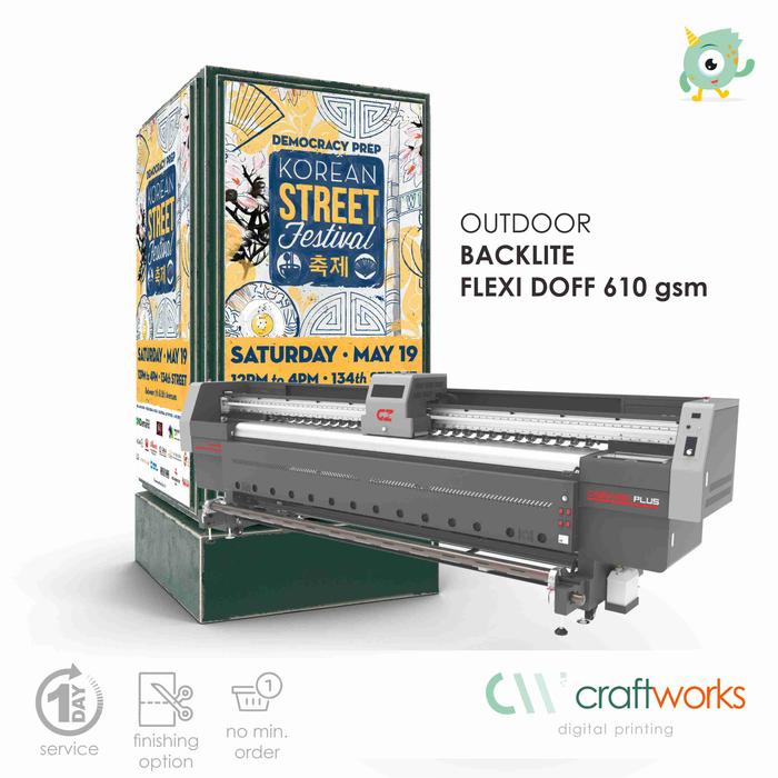 Jual CETAK SPANDUK BANNER FLEXI BACKLITE DOFF 610 GSM - Kab. Tangerang - Craftworks Digital ...