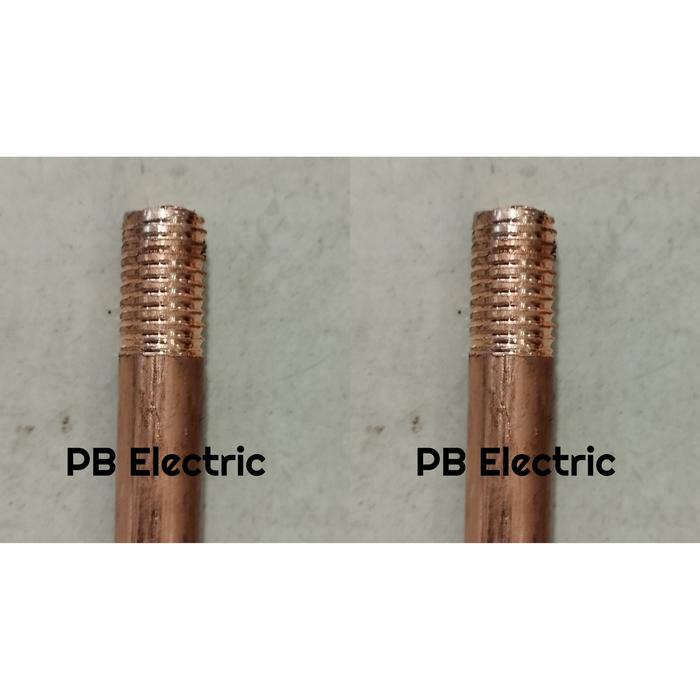 Jual Grounding Rod 5/8 x 4 Meter / Copper Rod Tembaga Asli Full 16mm ...