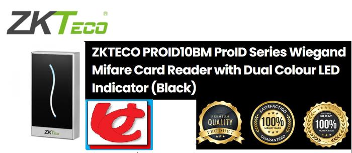 Jual ZKTECO PROID10BM ProID Series Wiegand Mifare Card Reader - Jakarta ...