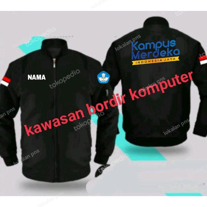 Jual jaket kampus merdeka bomber kampus merdeka jaket bomber kampus ...