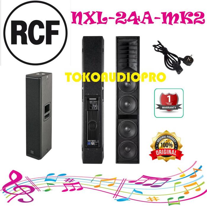 Jual RCF NXL-24A MK2 Active 2-Way Array Speaker Aktif RCF nxl24a MkII - Jakarta Pusat ...