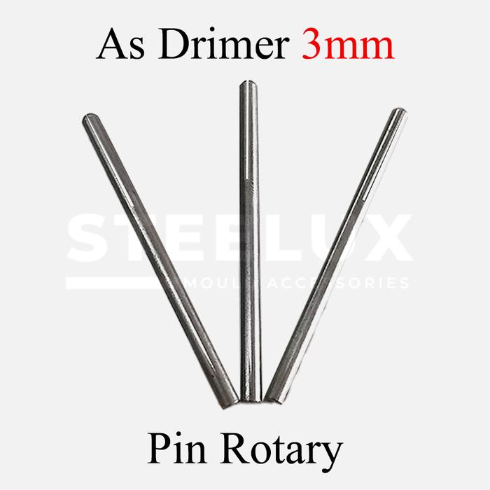 Jual As Drimer Dremel Mandrel Shank 3mm Pin Rotary Jepit Split Lurus ...