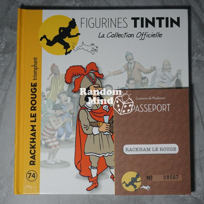 Jual Figurine Resin Red Rackham - The Adventures Of Tintin - FM - Kota ...