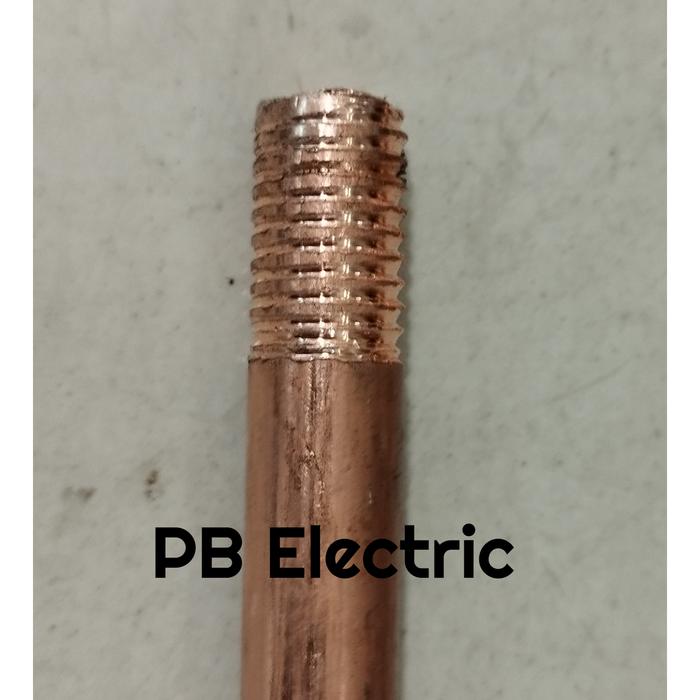 Jual Grounding Rod 5/8 x 4 Meter / Copper Rod Tembaga Asli Full 16mm ...