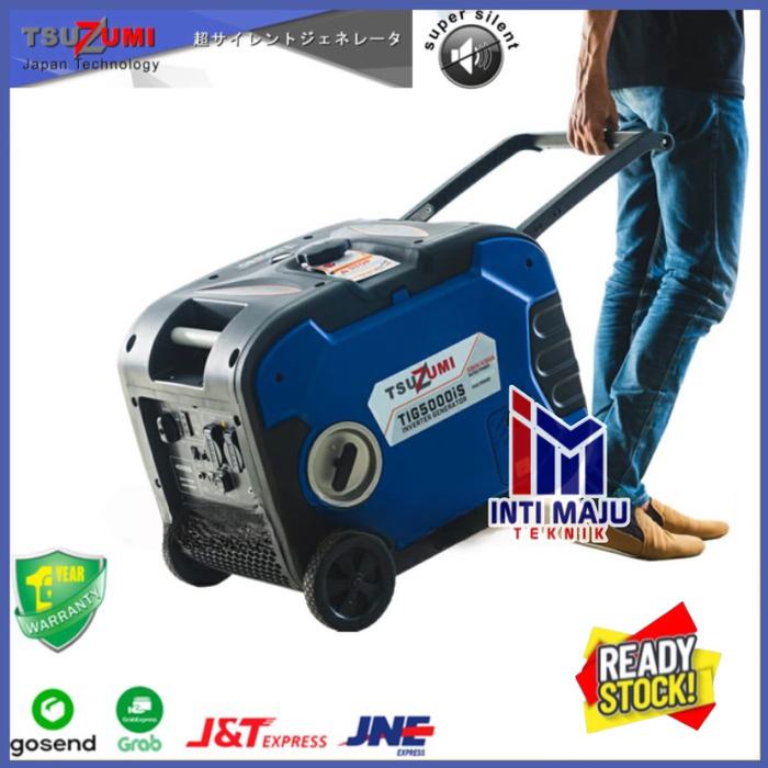 Jual Genset Inverter Silent 4000 Watt Tsuzumi TIG5000is Genset Super ...