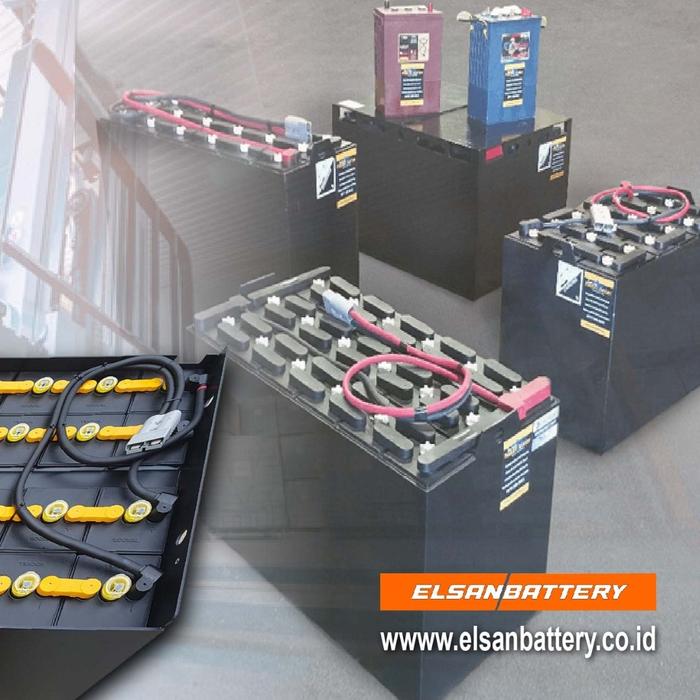 Jual Jual Baterai Forklift Counterbalance 24V, 48V, 72V, 80V Elsan ...