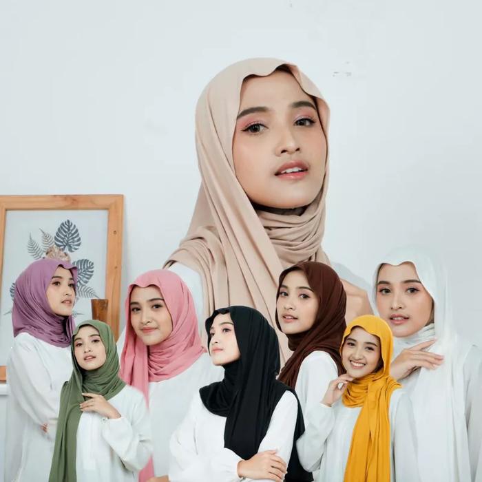 Tutorial Hijab Pashmina Kaos
