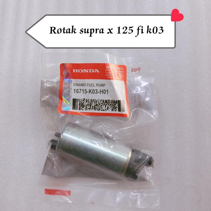 Jual Rotak supra x 125 fi injeksi / rotak dinamo fuel pump supra x 125 ...