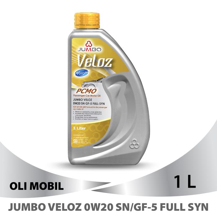 Jual JB VELOZ 0W20 SN/GF-5 FULL SYN (1 Liter) - Jakarta Timur - Jumbo ...