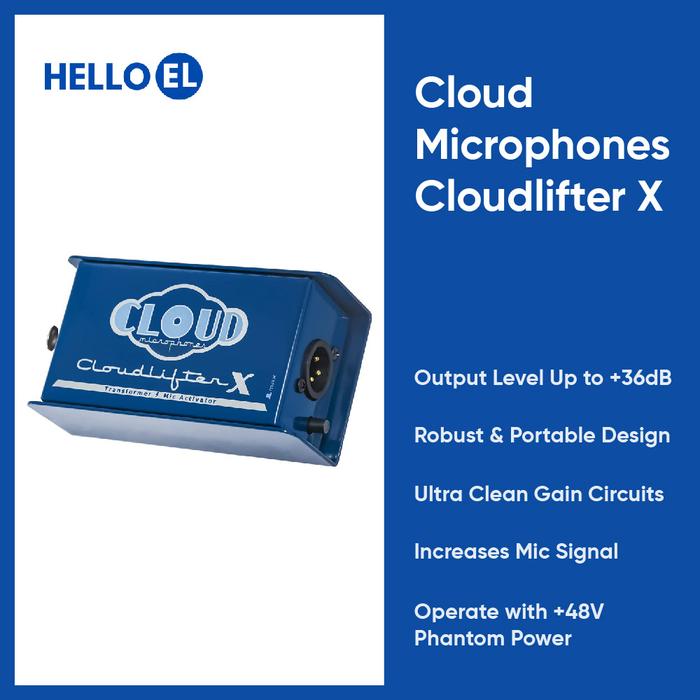 Jual Cloud Microphones Cloudlifter X Transformer Microphone Mic Activator - Kota Tangerang ...