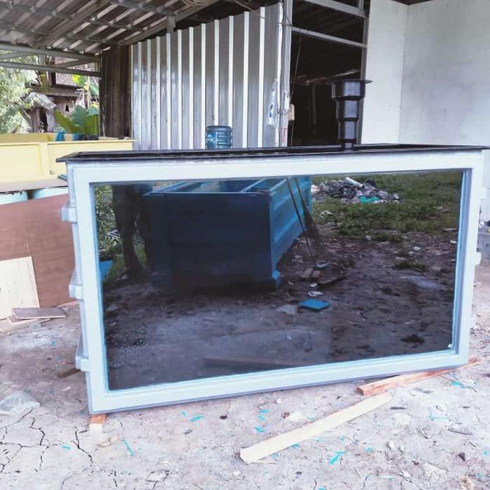 Jual kolam ikan fiber gelass combinasi kaca - Kab. Tangerang - PT ...