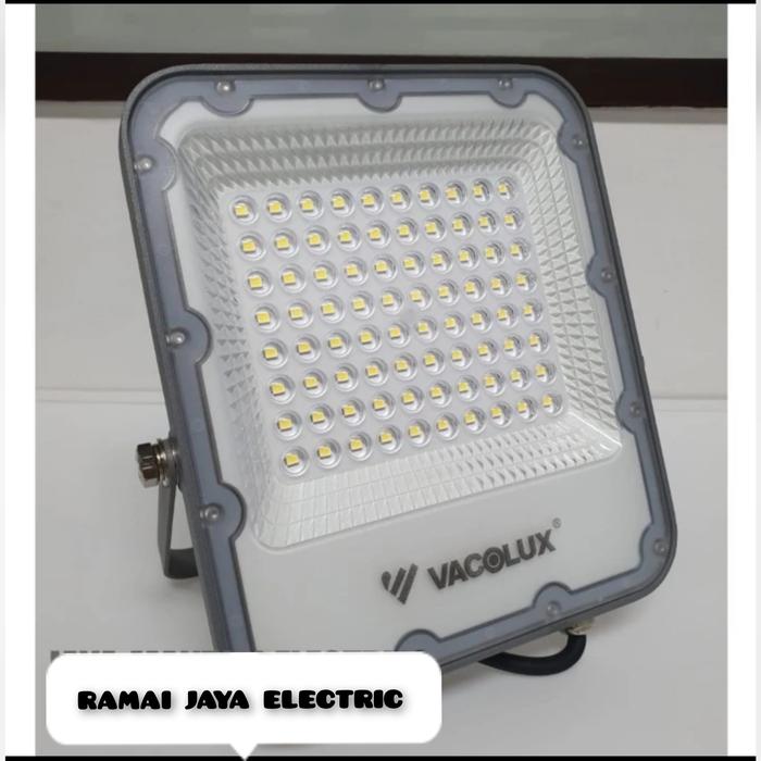 Jual LAMPU SOROT LED 50W VACOLUX FLOOD LIGHT 50 WATT LED SOROT 50 WATT ...