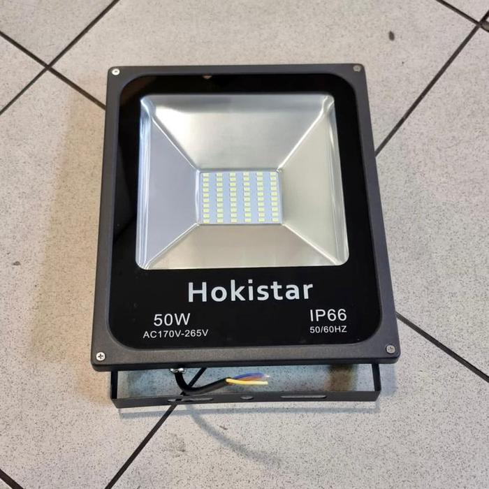 Jual HOKISTAR lampu sorot led floodlight 50w 100w 150w 200w 300w 400w ip66 - 50 watt - Jakarta ...