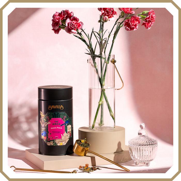 Jual GREEN PEACH / Green Tea Blended / Teh Hijau / Green Tea - Kaleng ...