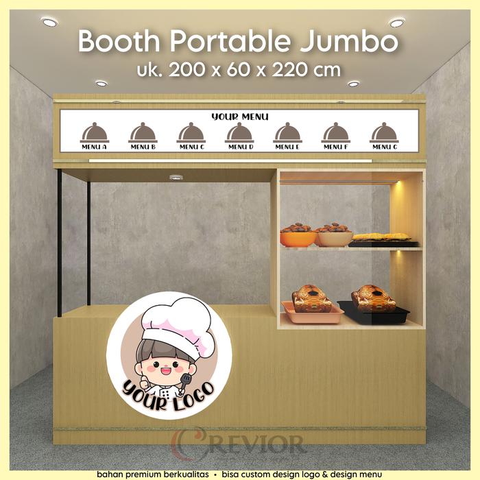 Jual Booth Portable / Meja Jualan B10 ( Bisa Custom ) - Kota Surabaya ...