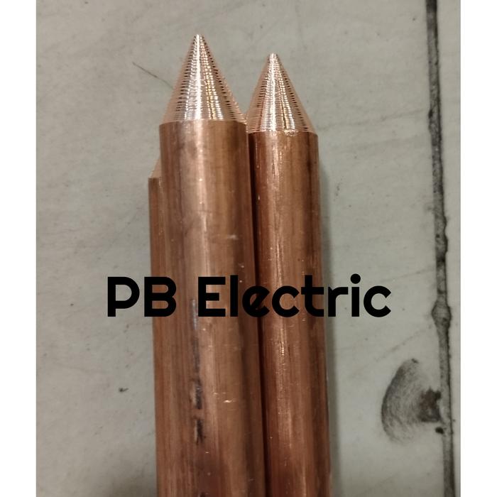 Jual Grounding Rod 5/8 x 4 Meter / Copper Rod Tembaga Asli Full 16mm ...