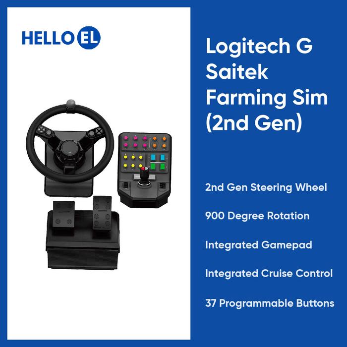 Jual Logitech G Saitek Farming Sim 2nd Gen Simulator Controller - Kota ...