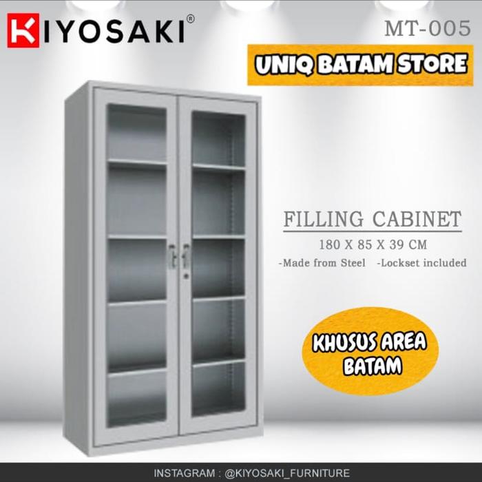 Jual FILLING CABINET KANTOR BESI MT-005 RAK BUKU KIYOSAKI [ BATAM ...