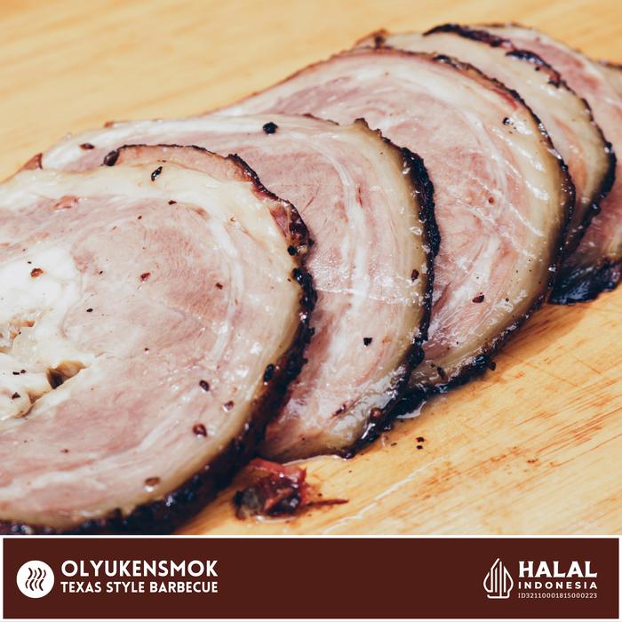 Jual Smoked Beef Belly - Daging Asap Beef Belly (Sliced/ 200 gr) - Kota ...