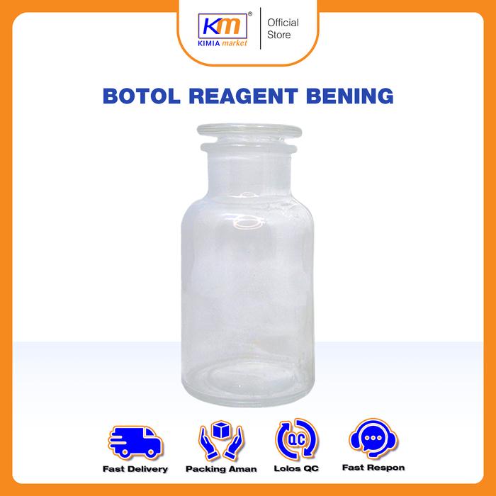 Jual Botol reagen bening / pereaksi / steril / laboratorium 250 mL ...