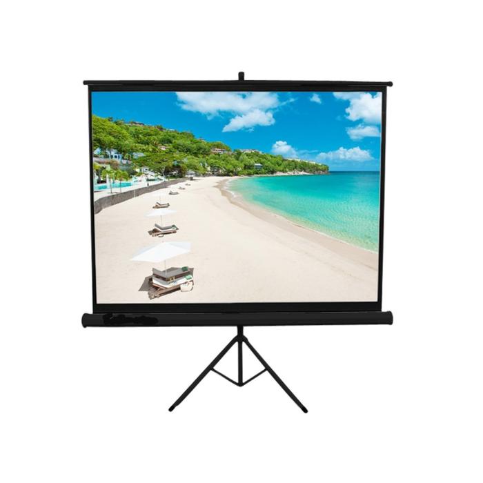 Jual Screen Proyektor tripod pake kaki - Layar Projector tripod - 70 ...