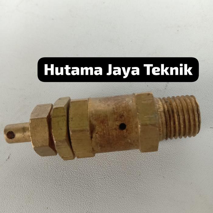 Jual Spare Part kompresor angin safety valve kuningan 1/4 - Kab ...