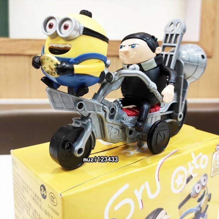 Jual kfc kids meals mainan toys minion edition - motorcycle - Jakarta ...