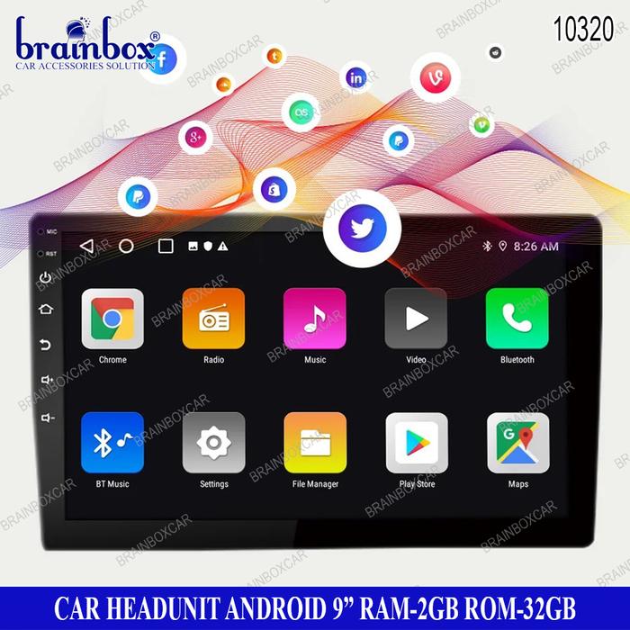 Promo TV Mobil Android 9 Inch 2GB + 32GB Head Unit Mobil 2 Din Double Din Cicil 0% 3x - Kota ...