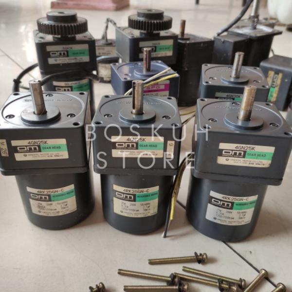 Jual ORIENTAL MOTOR GEARBOX 220V 25W RATIO 1:25 58RPM 4GN25K 4RK25GN-C - Jakarta Barat - Pasar ...