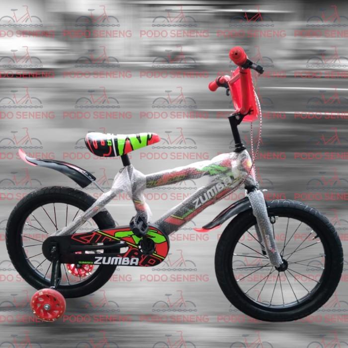 Jual Sepeda BMX Ukuran 18 Inch Zumba Sepeda Balap Anak - Biru - Kota ...