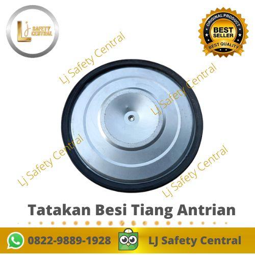 Jual Tatakan Pemberat Bahan Besi / Tatakan Besi Tiang Antrian Stainless ...