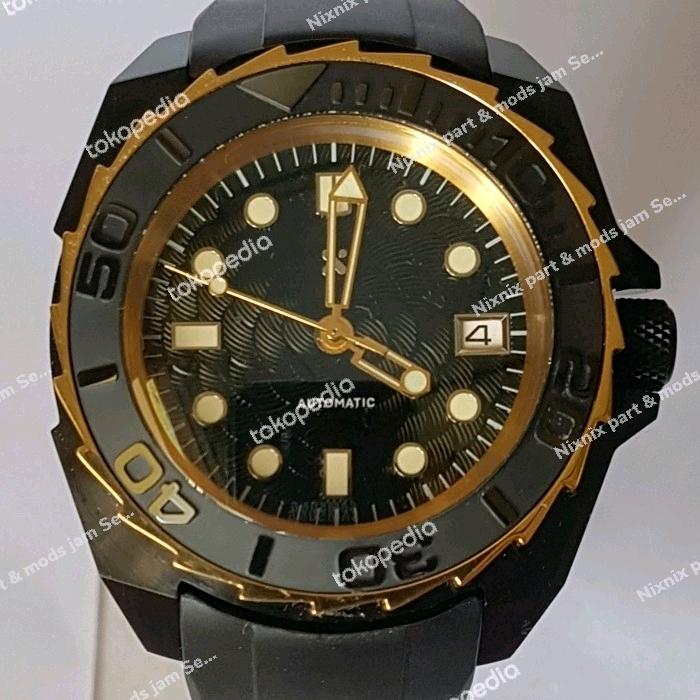 Jual Jam tangan pria Seiko Samurai mod Namoki 43mm special custom ...