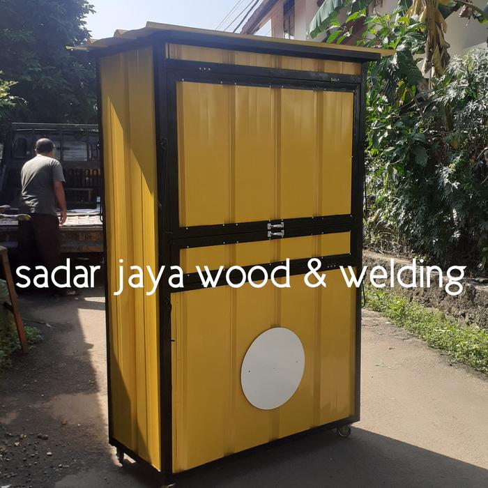 Jual gerobak minuman kekinian booth - Kota Bekasi - sadar jaya wood ...