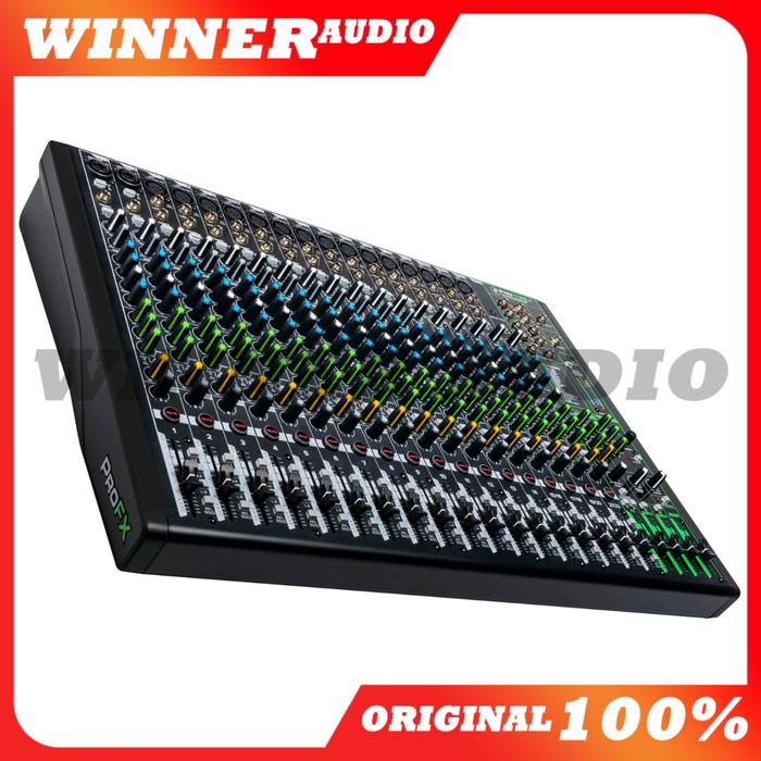 Jual MIXER AUDIO MACKIE PROFX 22V3 PRO FX 22 CHANNEL V3 ORIGINAL ...