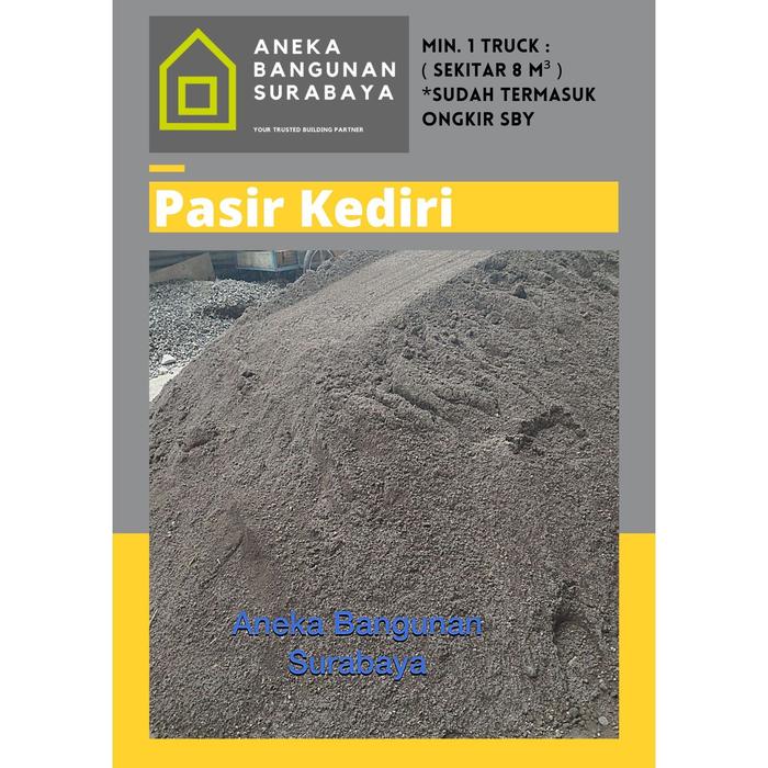 Jual PASIR KEDIRI ( 1 rit truck ) - Kota Surabaya - Aneka bangunan ...