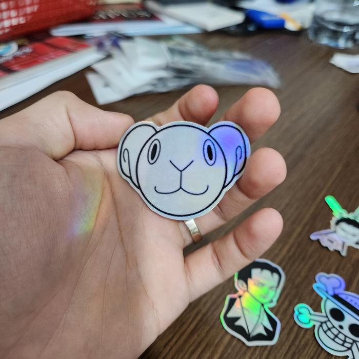 Jual Sticker Hologram Anime - PSH1659 - One Piece - Merry - Jakarta ...