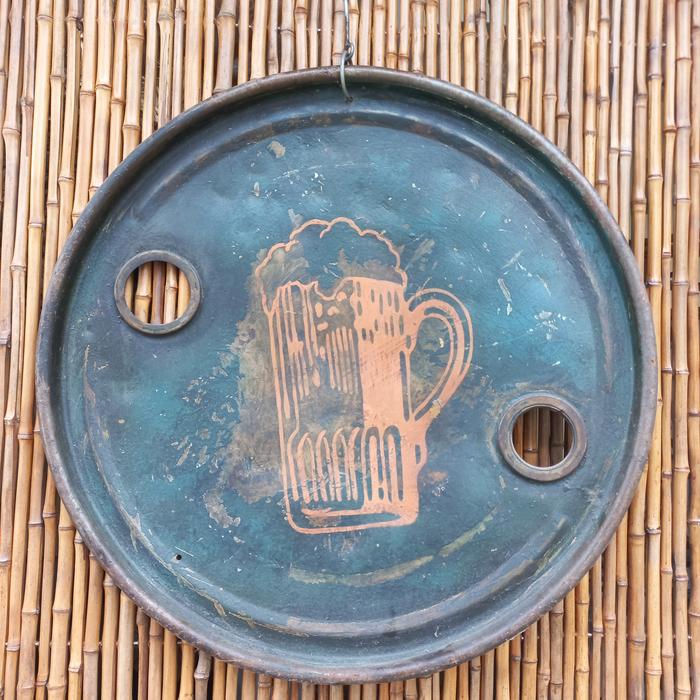 Jual Hiasan Dinding Dekorasi Cafe Plat Besi Vintage Retro Plat Besi ...