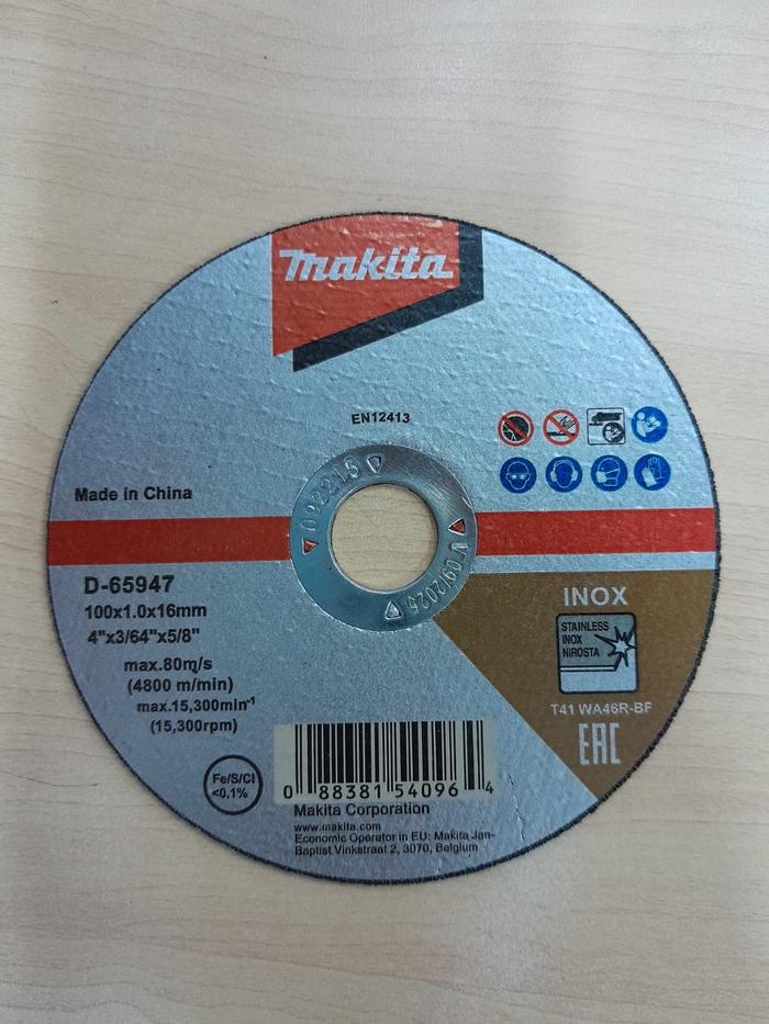 Jual Makita 4 x 1mm Batu Potong Besi Cutting Gerinda - Kota Bandung ...