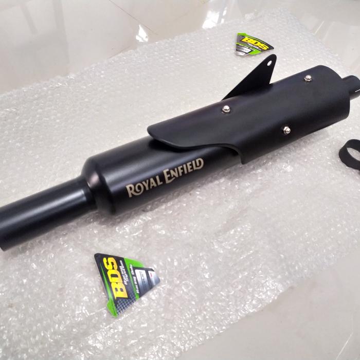 Jual Knalpot Custom Royal Enfield Classic 350 - 500 Stainless Blackdoff - Kab. Purbalingga - BDS ...