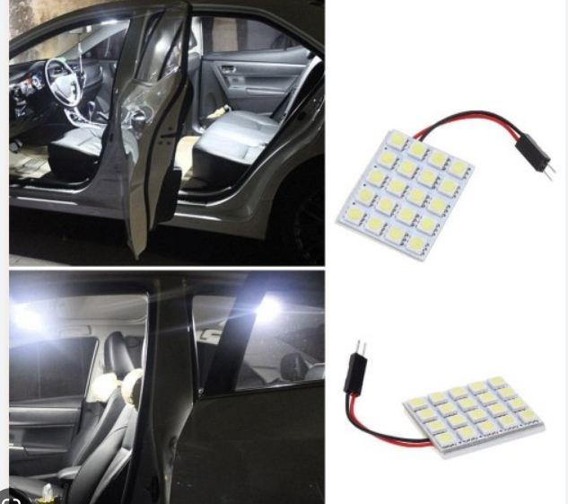 Jual Lampu LED PLAFON 20 SMD Mobil Kabin Interior Super terang festoon ...