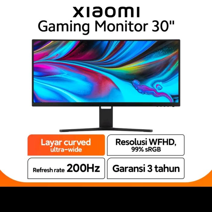 Jual Xiaomi Mi Monitor Gaming 30 Inch Curved Garansi Resmi - Kota Medan - newtechcomputer ...