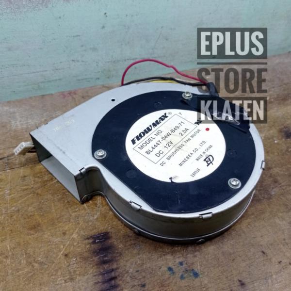 Jual Kipas Keong 12V Flow Max fan blower high speed body casing besi ...
