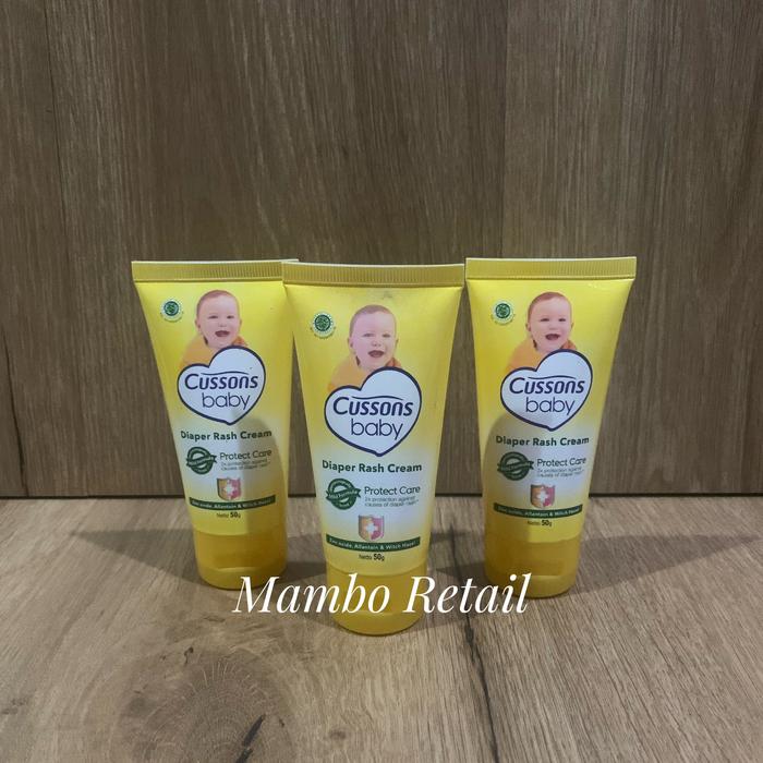 Jual Cussons Baby Diaper Rash Cream 50gr | Cusson Baby Krim Anti Ruam ...